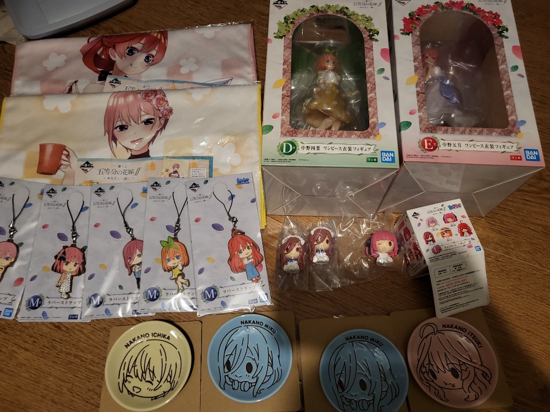 Ichiban Kuji The Quintessential Quintuplets ~ With you - miku , yotsuba ...