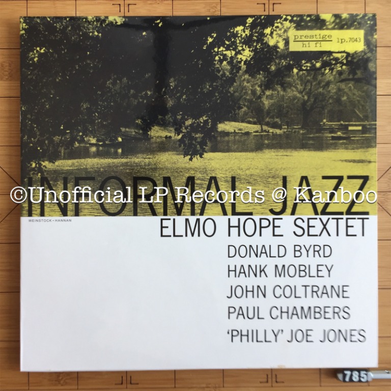 《Informal Jazz》Elmo Hope Sextet - APRJ 7043【限量版】2012 - US - 黑膠唱片, 興趣及遊戲, 音樂樂器 & 配件, 音樂與媒體 - 黑膠碟 ...