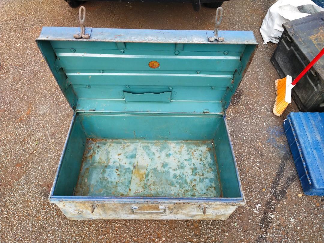 Iron crate/box, Furniture & Home Living, Home Decor, Vases & Decorative ...