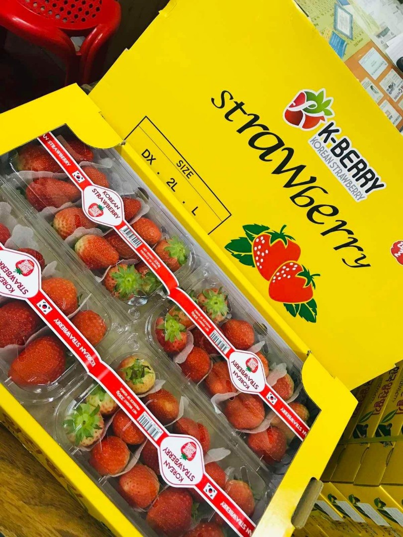 K-Berry Korean Strawberry, Food & Drinks, Fresh Produce on Carousell