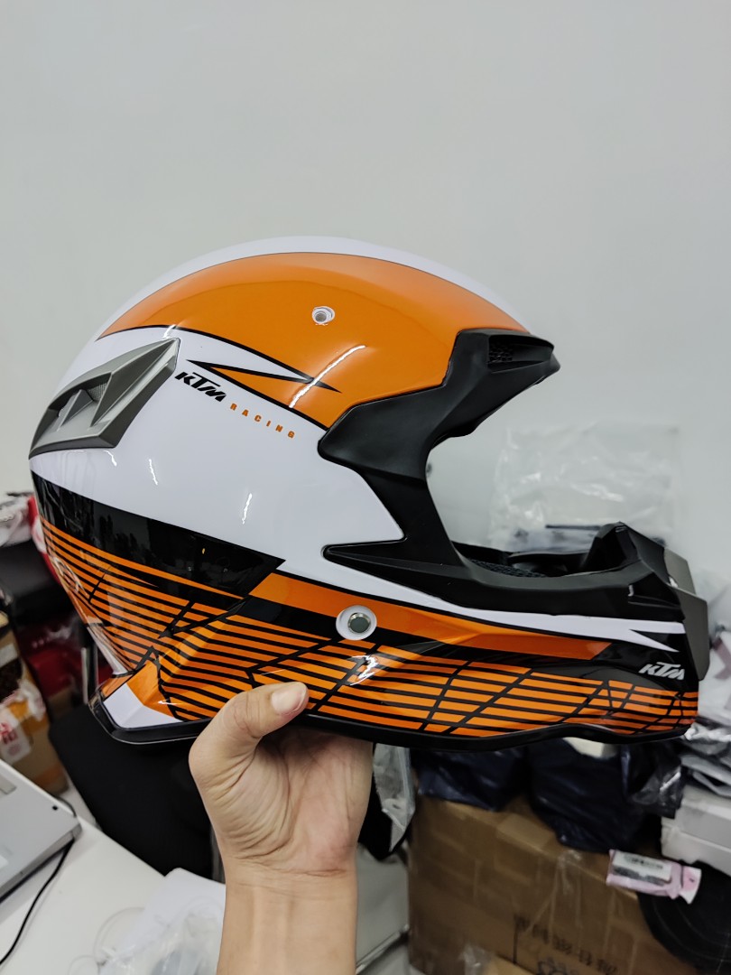 KTM RACING HELMET, Motorbikes, Motorbike Parts & Accessories, Helmets ...