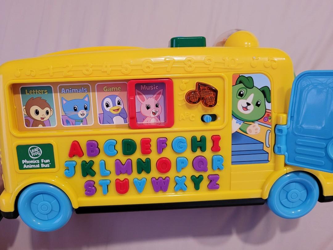 Leapfrog Phonics Fun Animal Bus Toy, Hobbies & Toys, Toys & Games on ...