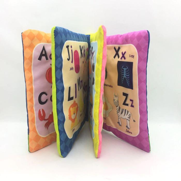 Learn Alphabets ABC Soft Book, Babies & Kids, Infant Playtime on Carousell
