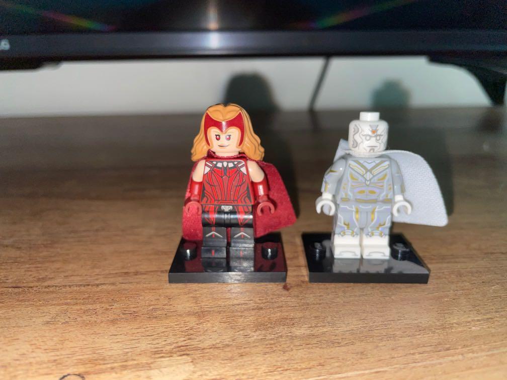 LEGO vision and Wanda, Hobbies & Toys, Toys & Games on Carousell