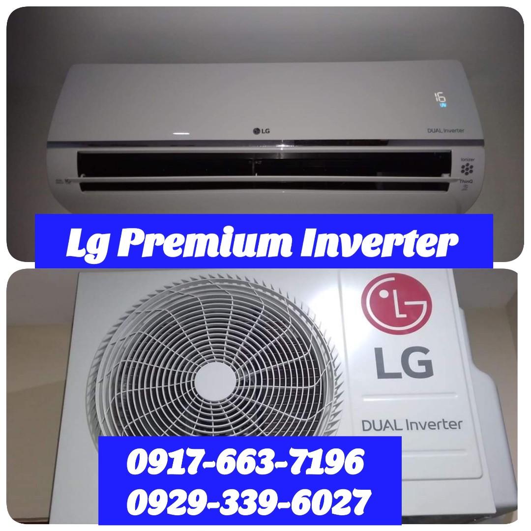 LG PREMIUM DUAL INVERTER SPLIT TYPE AIRCON WITH FREE INSTALLATION, TV ...