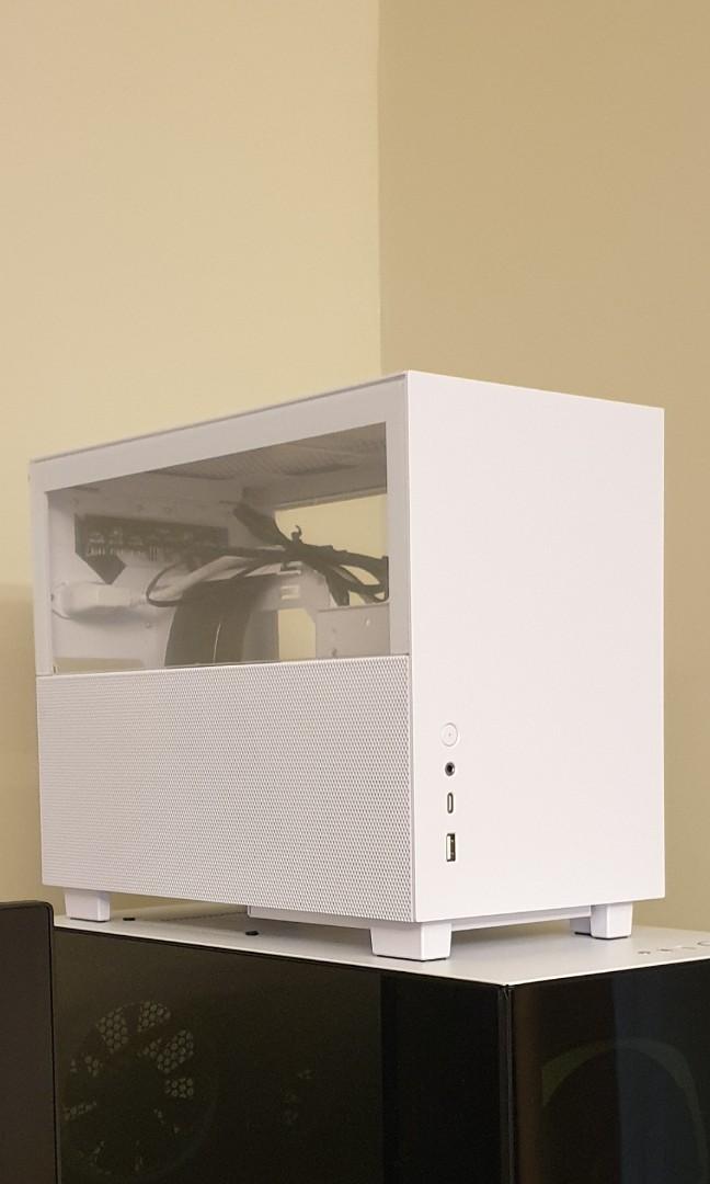 Lian li Q58 mini-ITX case + Galahad AIO, Computers & Tech, Desktops on ...