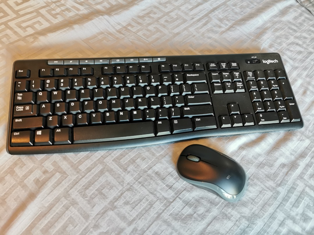 Logitech Wireless Keyboard And Mouse Computers Tech Parts Accessories Computer Keyboard