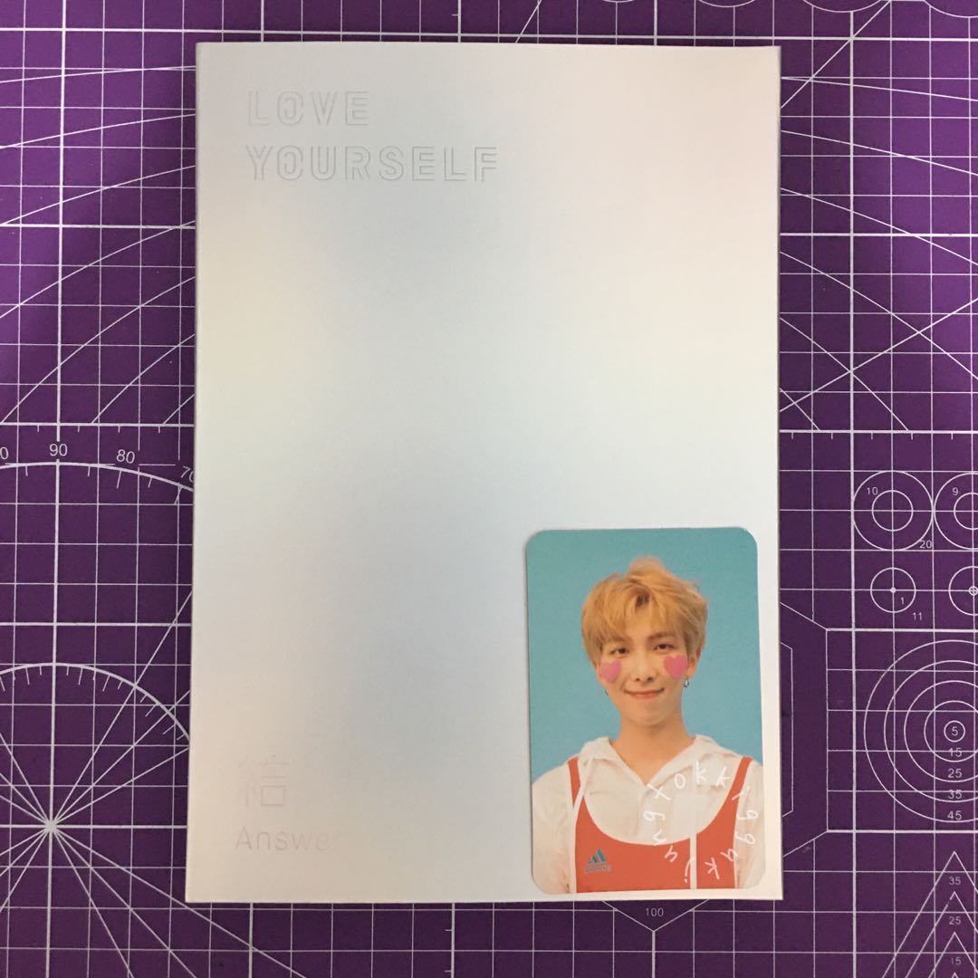 LY Answer album with RM pc, Hobbies & Toys, Memorabilia & Collectibles ...