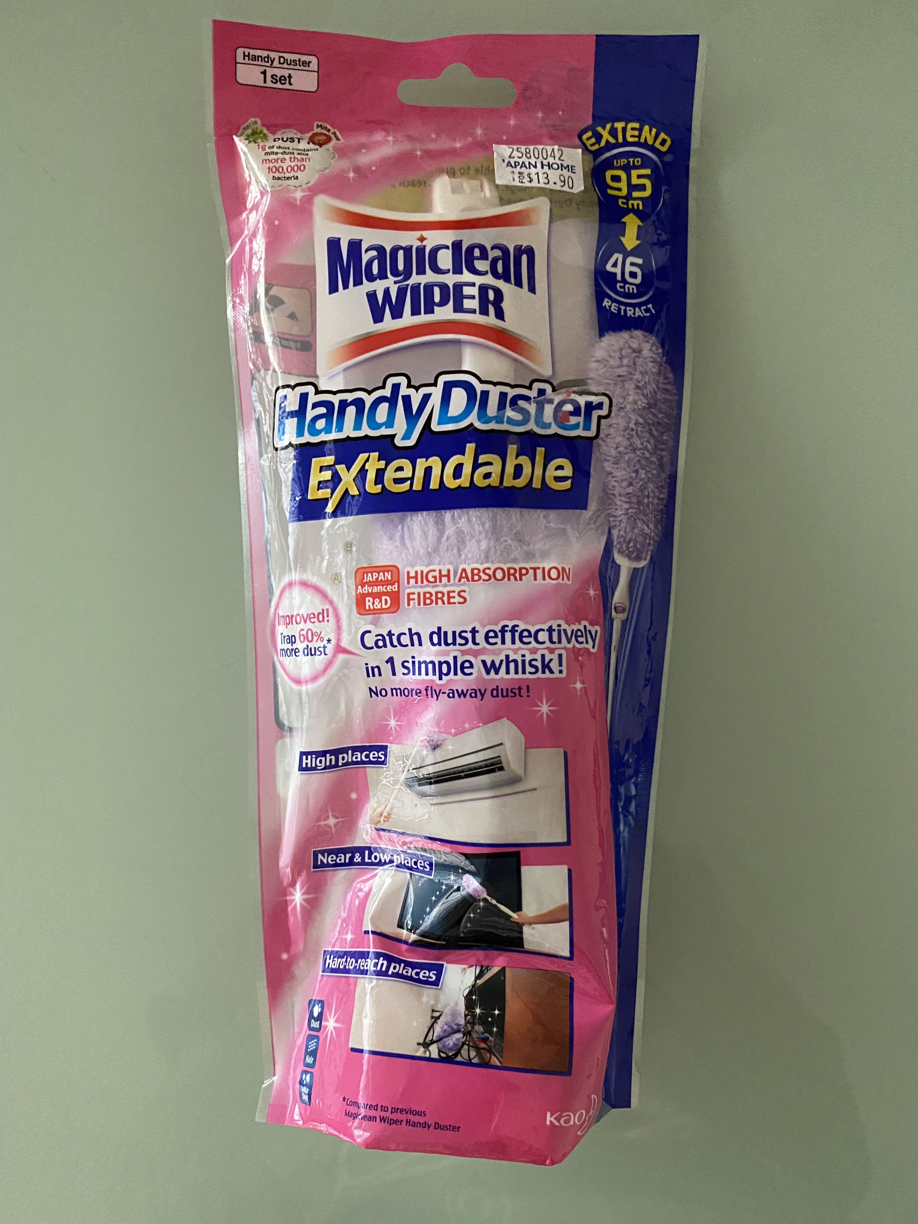 Magic clean Handy duster extendable, Furniture & Home Living, Cleaning ...
