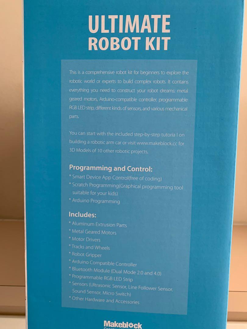 Makeblock Ultimate Robot Kit, Hobbies & Toys, Toys & Games on Carousell