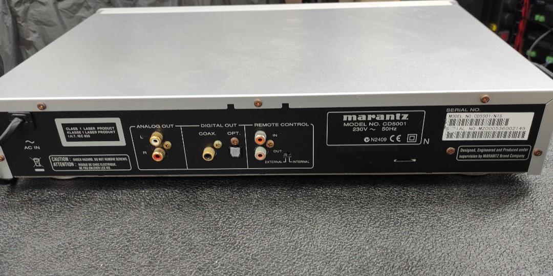 Marantz CD PLAYER 5001, Audio, Other Audio Equipment on Carousell