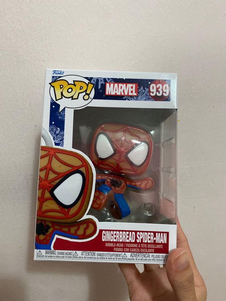 marvel gingerbread spider-man funko pop, Hobbies & Toys, Toys & Games ...