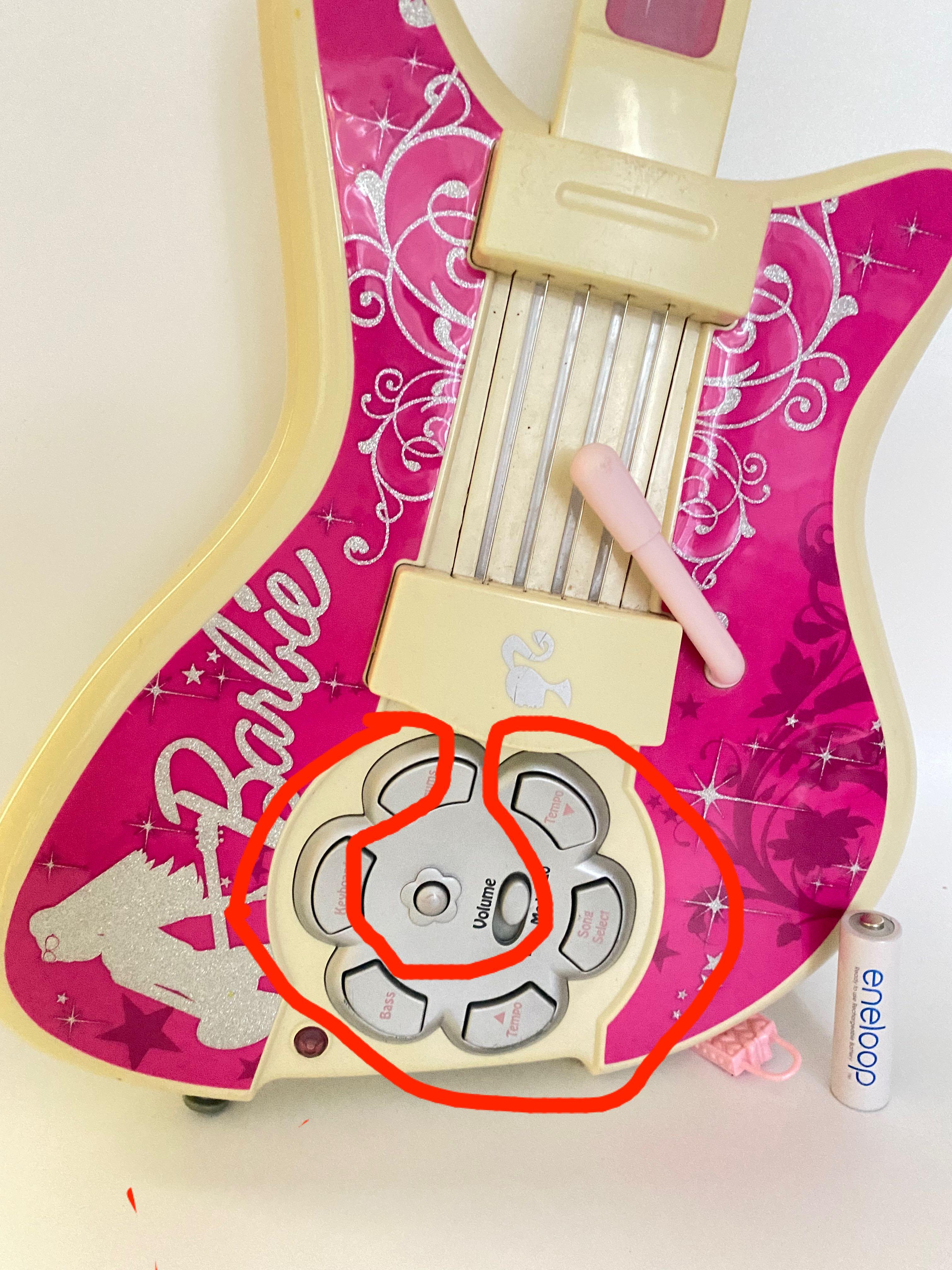 Mattel Barbie Guitar, Hobbies & Toys, Toys & Games on Carousell