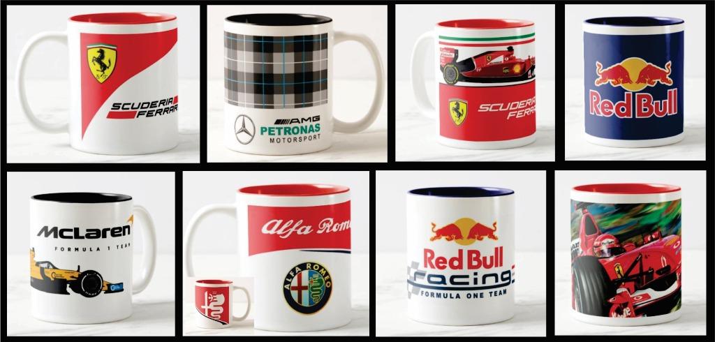 Mclaren F1 Coffee Mug Glass Cup, Furniture & Home Living, Kitchenware ...