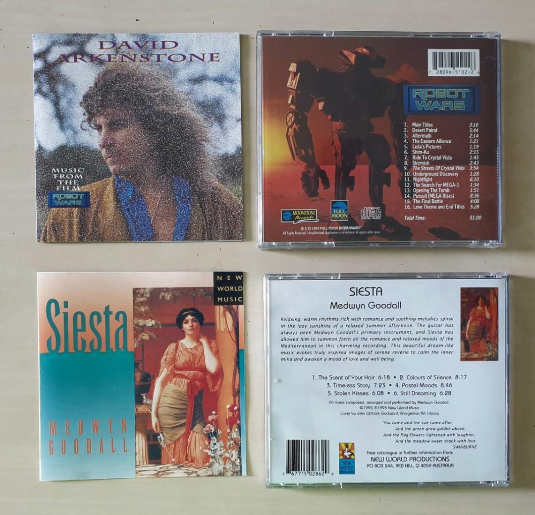 New Age CD, David Arkenstone-Music From The Film Robot Wars,Medwyn ...