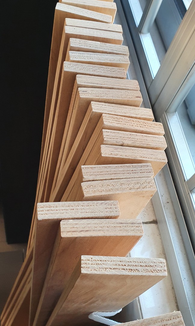New and unused bed slats for scanteak super single bed, Furniture ...