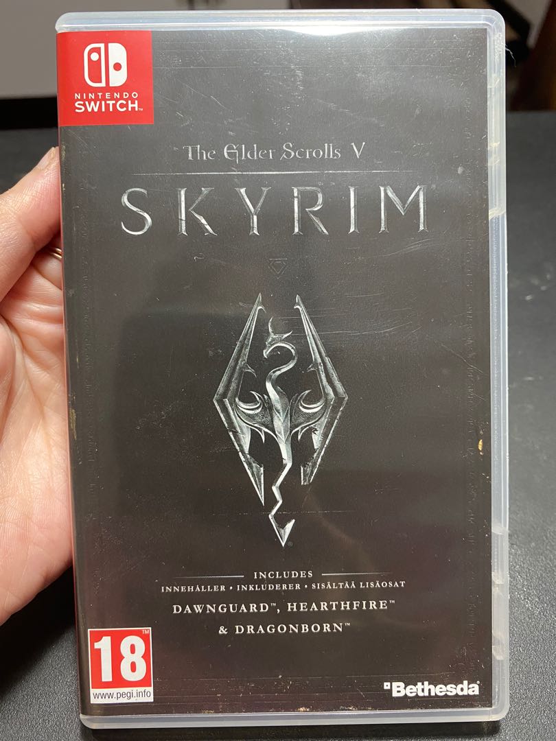 Nintendo Switch Elder Scrolls V: Skyrim, Video Gaming, Video Games ...
