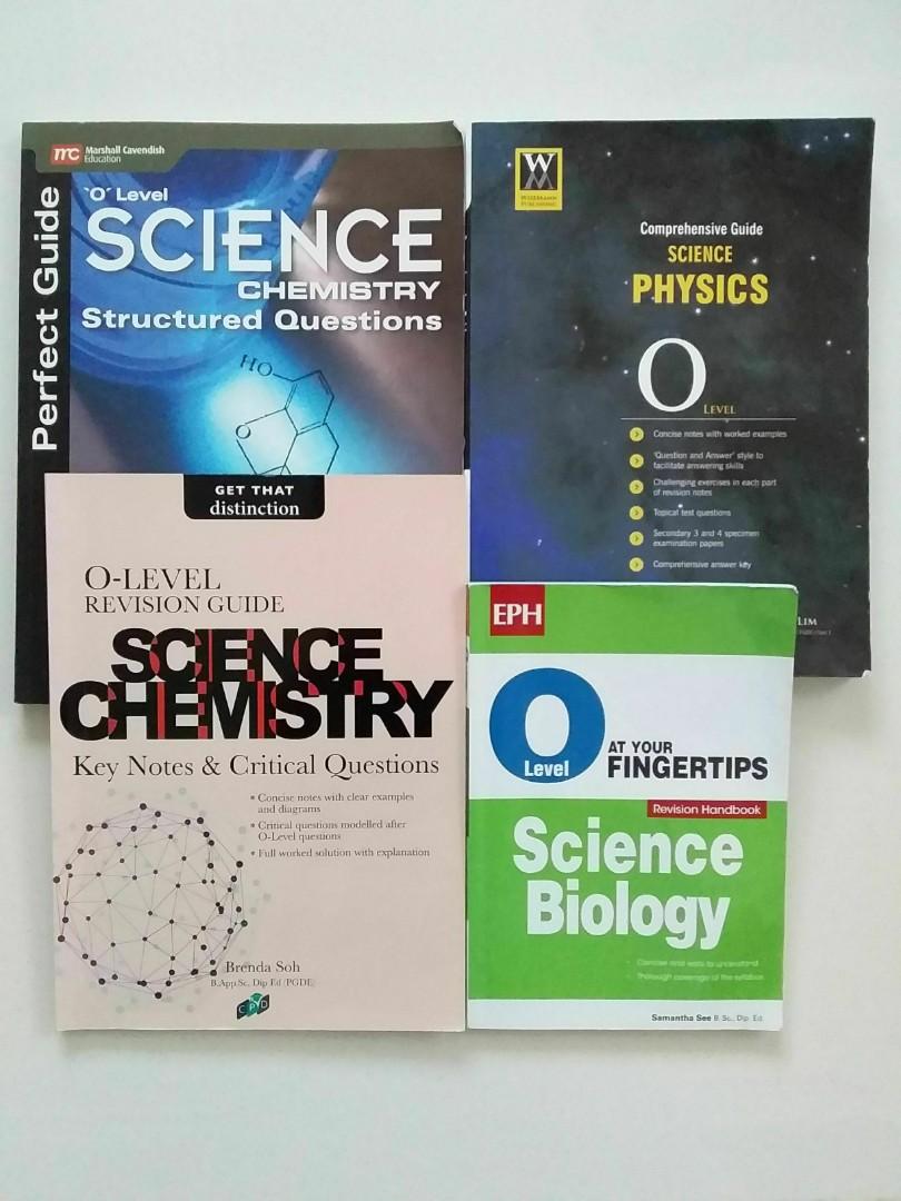 O level combined science (biology, chemistry, physics), Hobbies & Toys ...