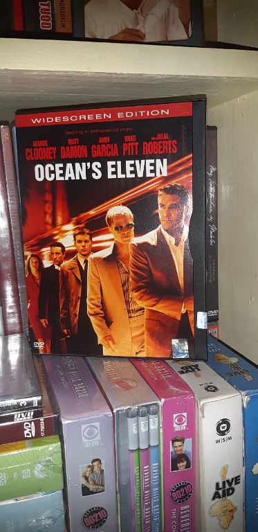 Ocean's Eleven DVD, Hobbies & Toys, Music & Media, CDs & DVDs on Carousell