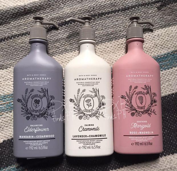 ORIGINAL BATH AND BODY WORKS AROMATHERAPY LOTION, Beauty & Personal ...