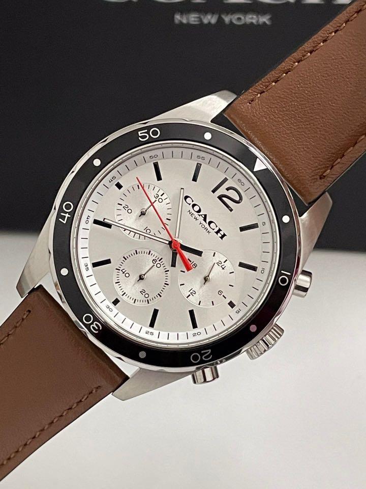 Original Coach men watch 14602057, Men's Fashion, Watches & Accessories ...