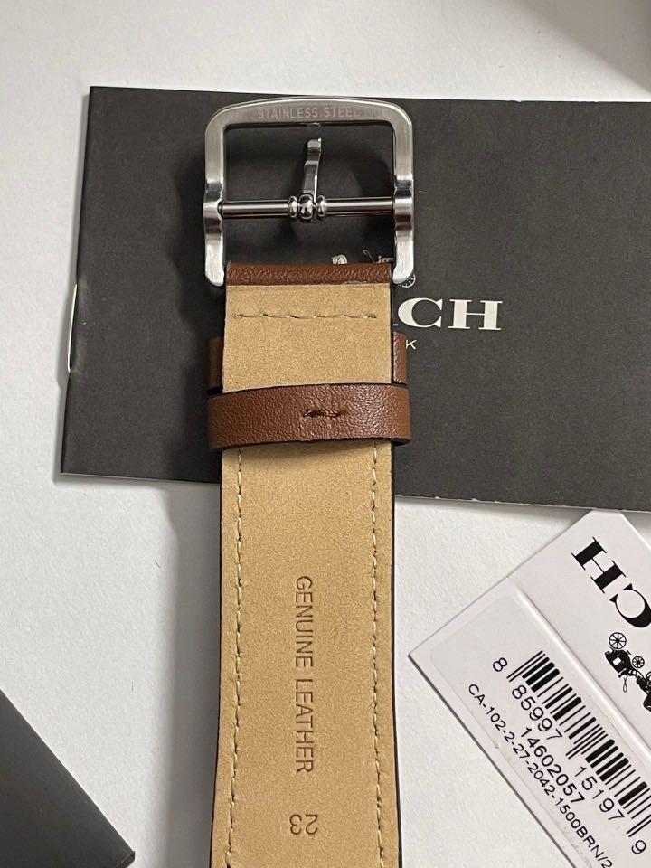 Original Coach men watch 14602057, Men's Fashion, Watches & Accessories ...