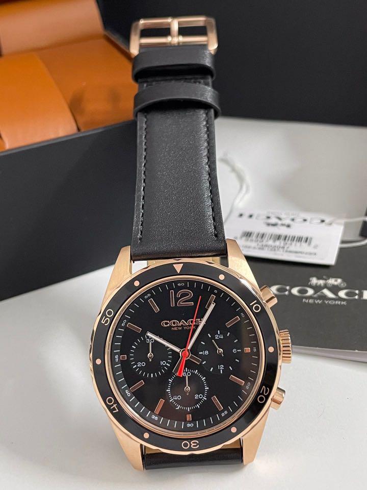 Original coach men watch 14602087, Men's Fashion, Watches & Accessories ...
