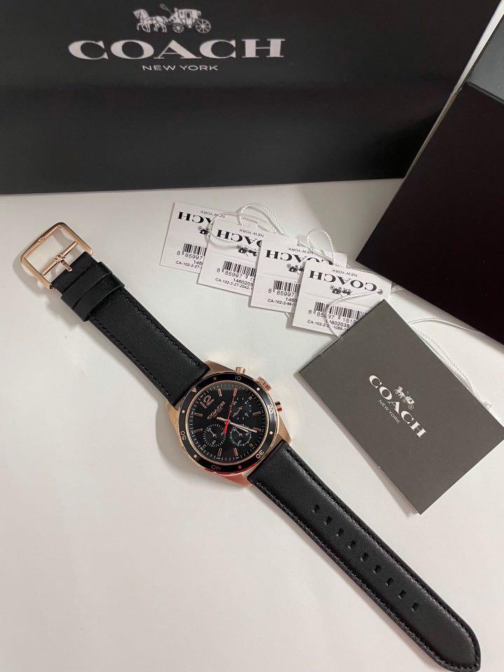 Original coach men watch 14602087, Men's Fashion, Watches & Accessories ...