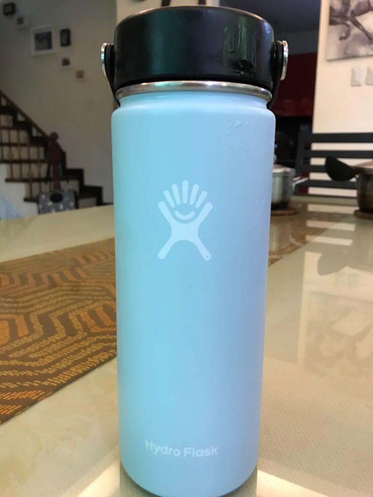Original Hydroflask 18oz Sky Blue, Furniture & Home Living, Kitchenware ...