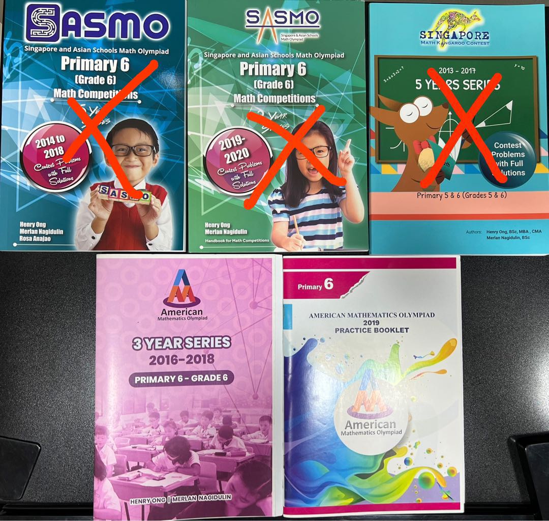 P6 Maths Olympiad (AMO/SKMC/SASMO), Hobbies & Toys, Books & Magazines ...