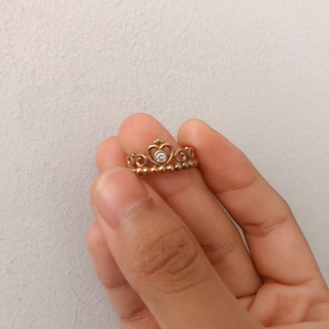 PANDORA TIARA RING, Women's Fashion, Jewelry & Organisers, Rings on ...