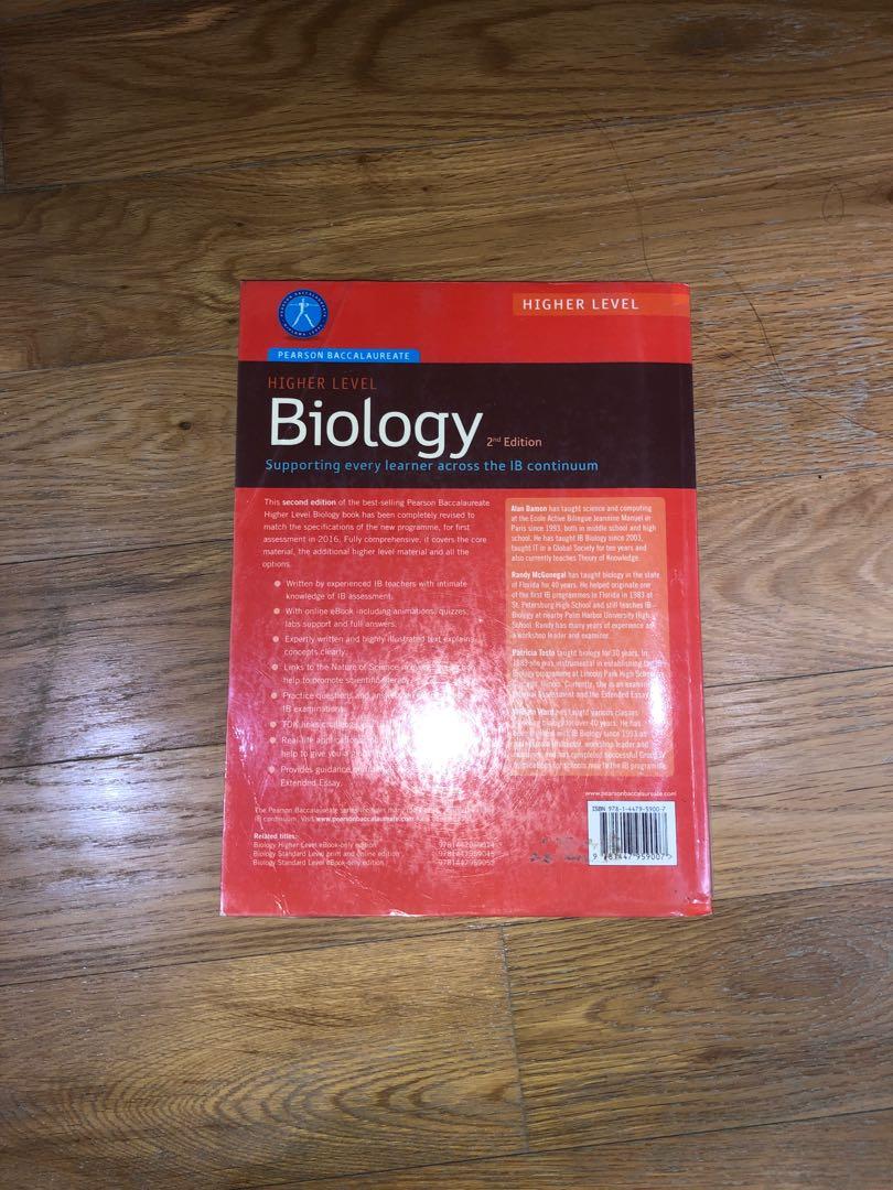 IB Biology Higher Level Pearson Baccalaureate Textbook, Hobbies & Toys ... IB Biology Higher Level Pearson Baccalaureate Textbook, Hobbies & Toys ...