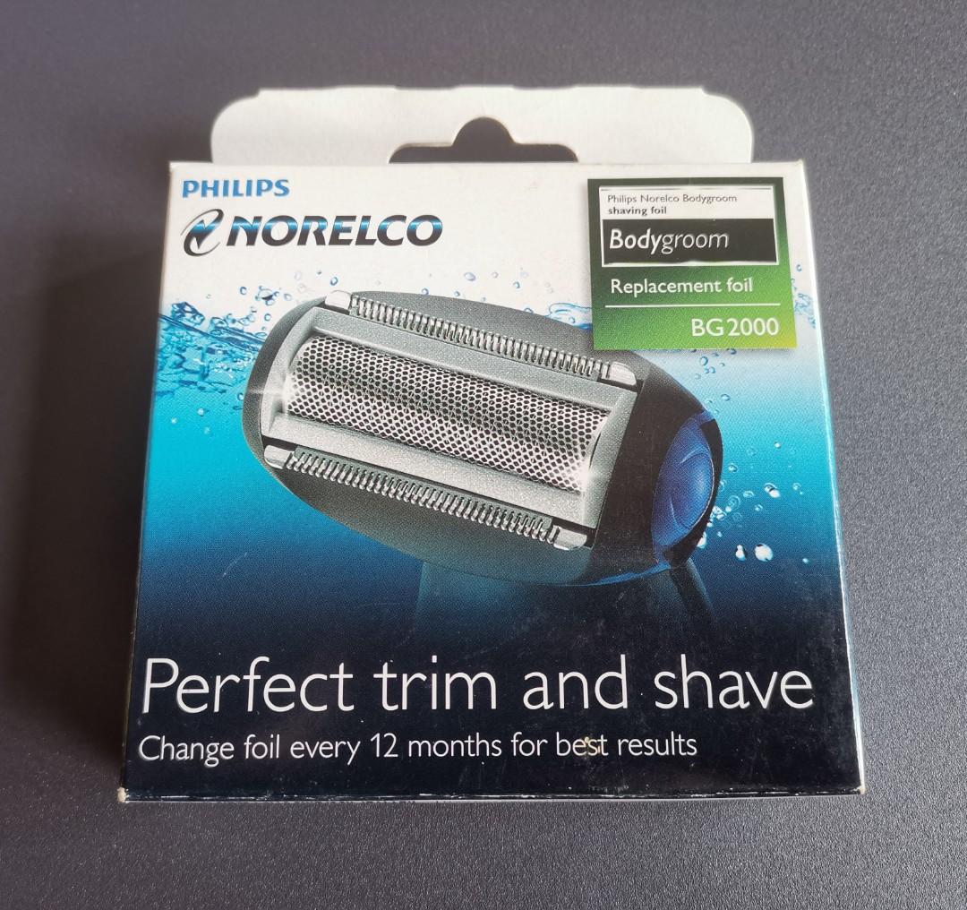 Philips Norelco Bodygroom Replacement Trimmer/Shaver Foil BG2000 ...