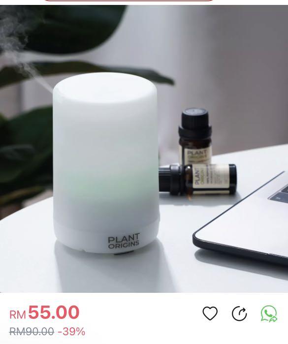 Plant Origins diffuser, TV & Home Appliances, Air Purifiers ...