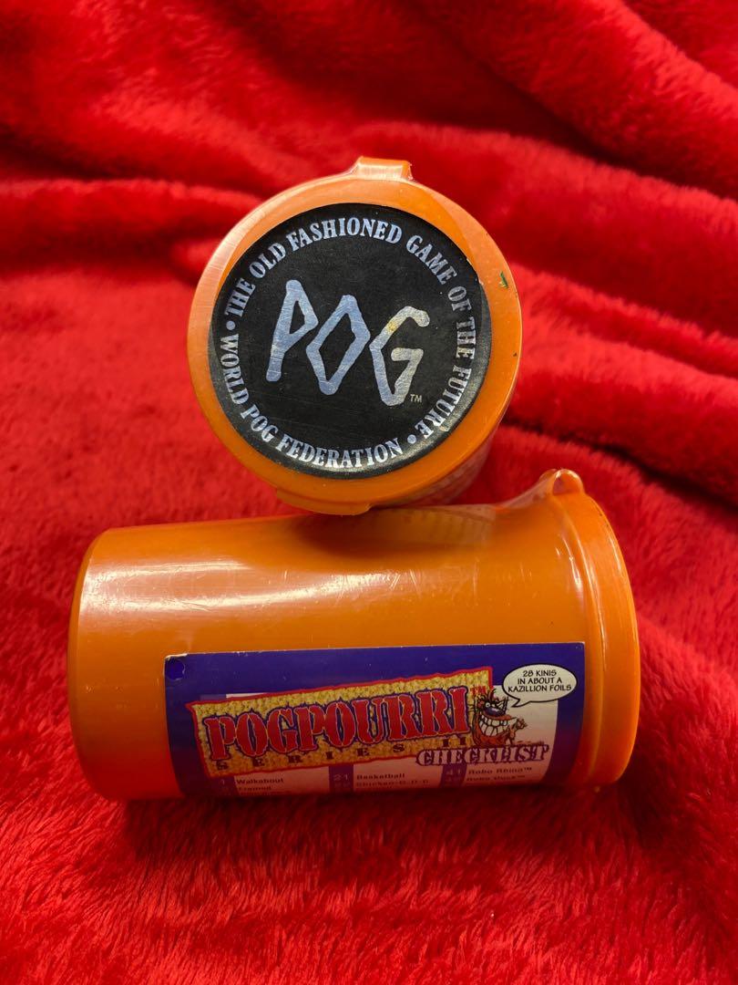 POGS SEALED CANISTER 30 pcs with 1pc Slammer, Hobbies & Toys ...
