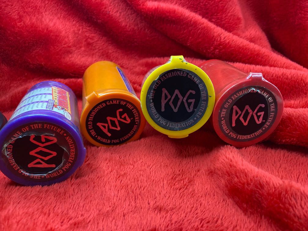 POGS SEALED CANISTER 30 pcs with 1pc Slammer, Hobbies & Toys ...