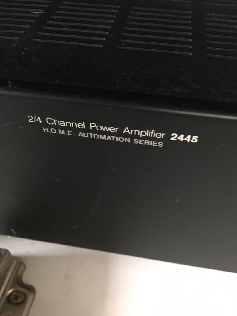 Power Amplifier 2445 AMC 2/4 Channel, Audio, Other Audio Equipment on ...