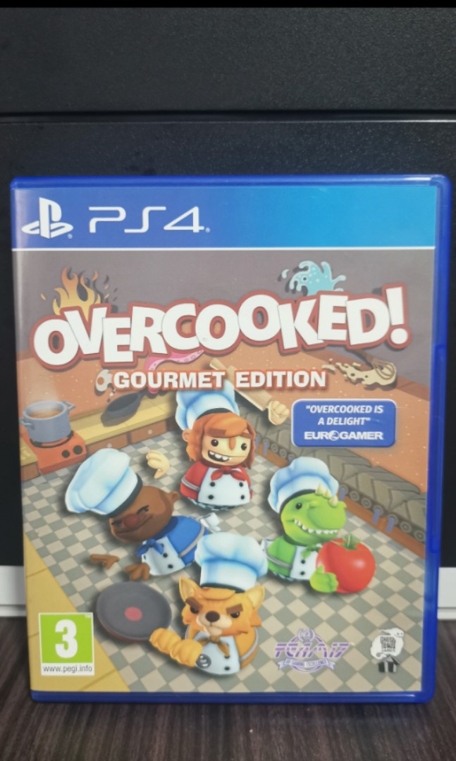PS4 Overcooked! Gourmet Edition, Video Gaming, Video Games, PlayStation ...