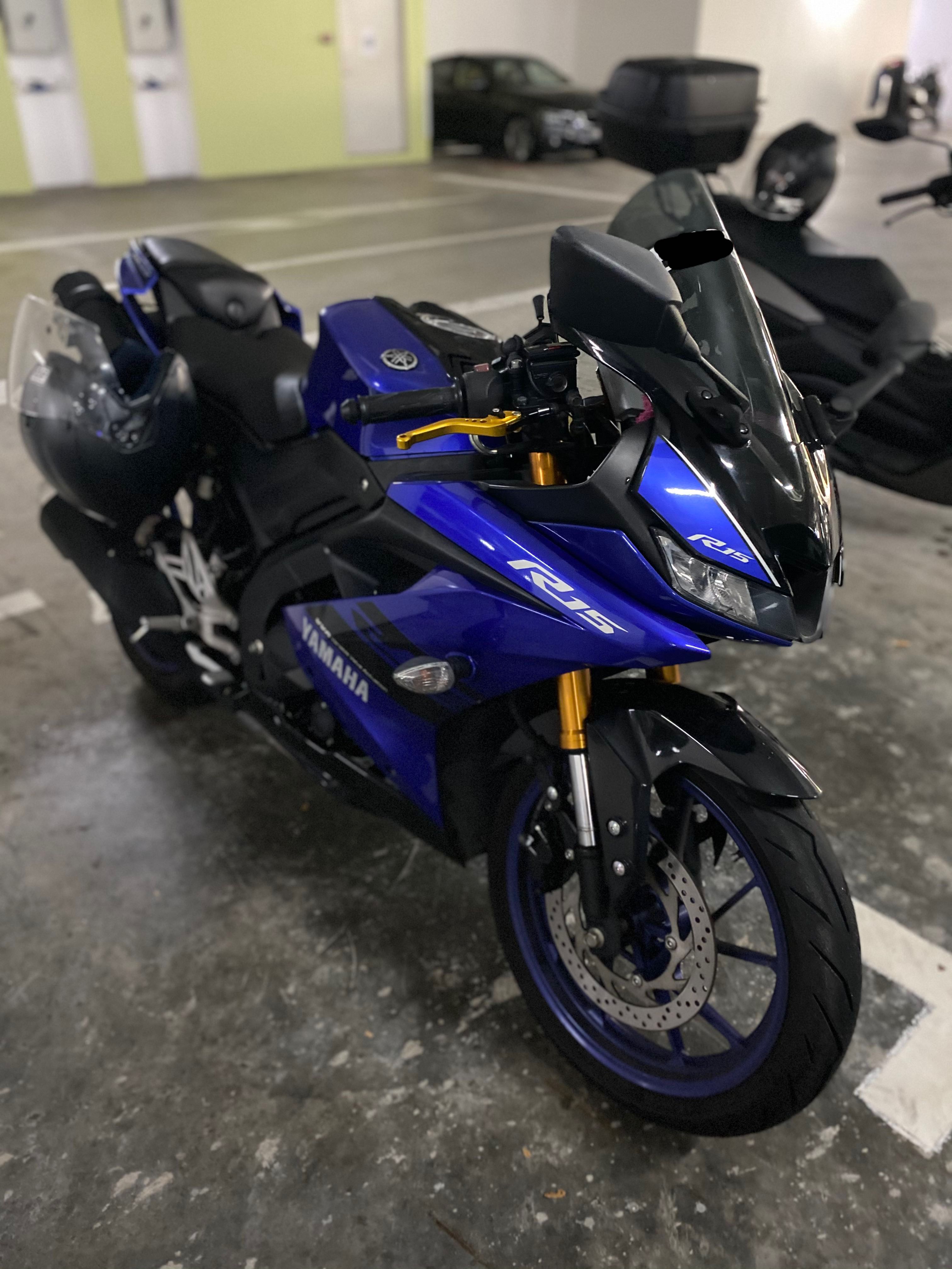 R15 V3 COE 2029, Motorcycles, Motorcycles for Sale, Class 2B on Carousell