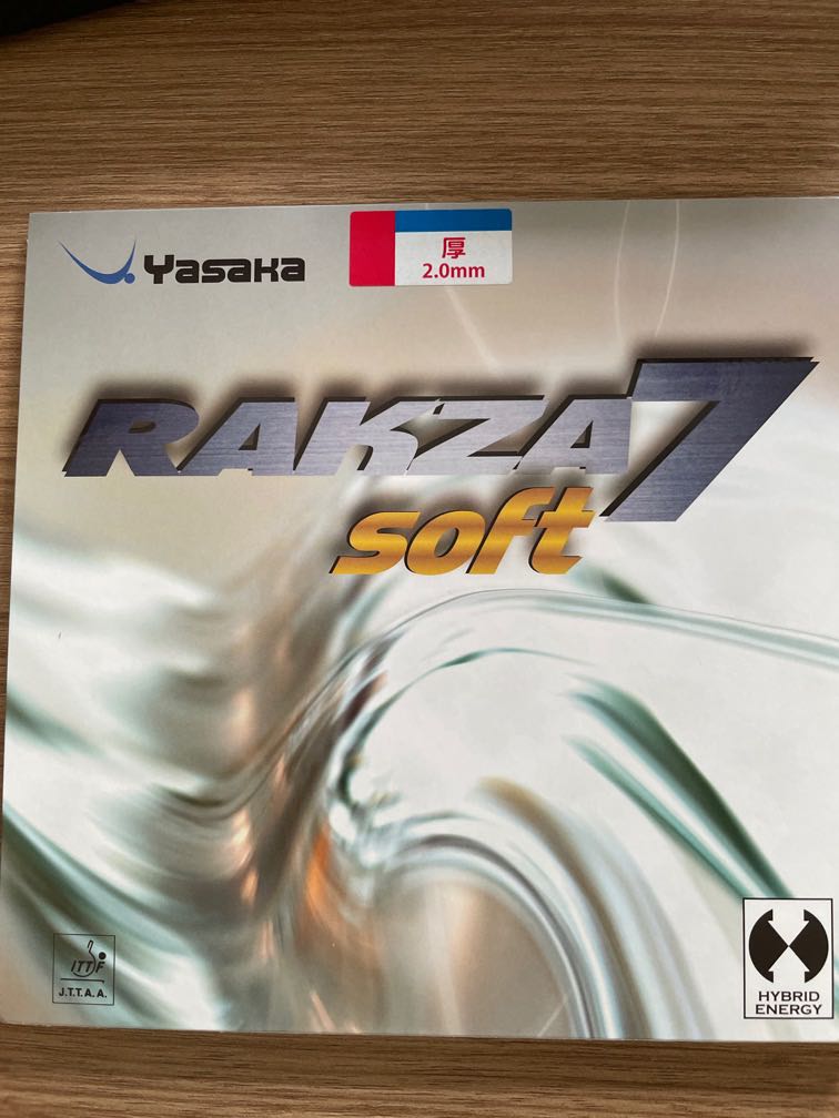 Rakza 7 Soft Table Tennis Rubber, Sports Equipment, Sports & Games ...