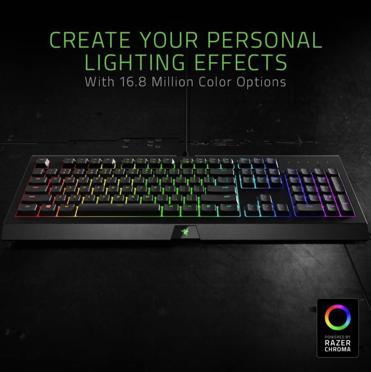 [預訂]Razer-Cynosa Chroma Gaming Keyboard, 電腦＆科技, 電腦周邊及配件, 電腦鍵盤及相關產品 ...