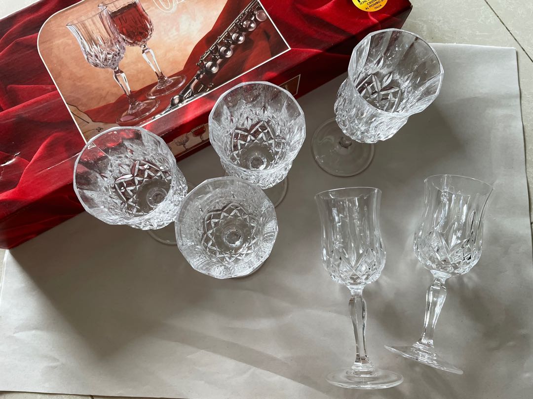 RCR Opera Crystal wine glass, Furniture & Home Living, Kitchenware ...