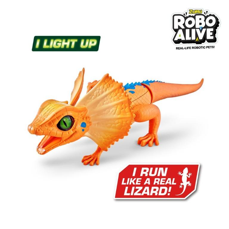 Robo Alive Frilled Lizard Series 3 - Battery-Powered Robotic Toy ...