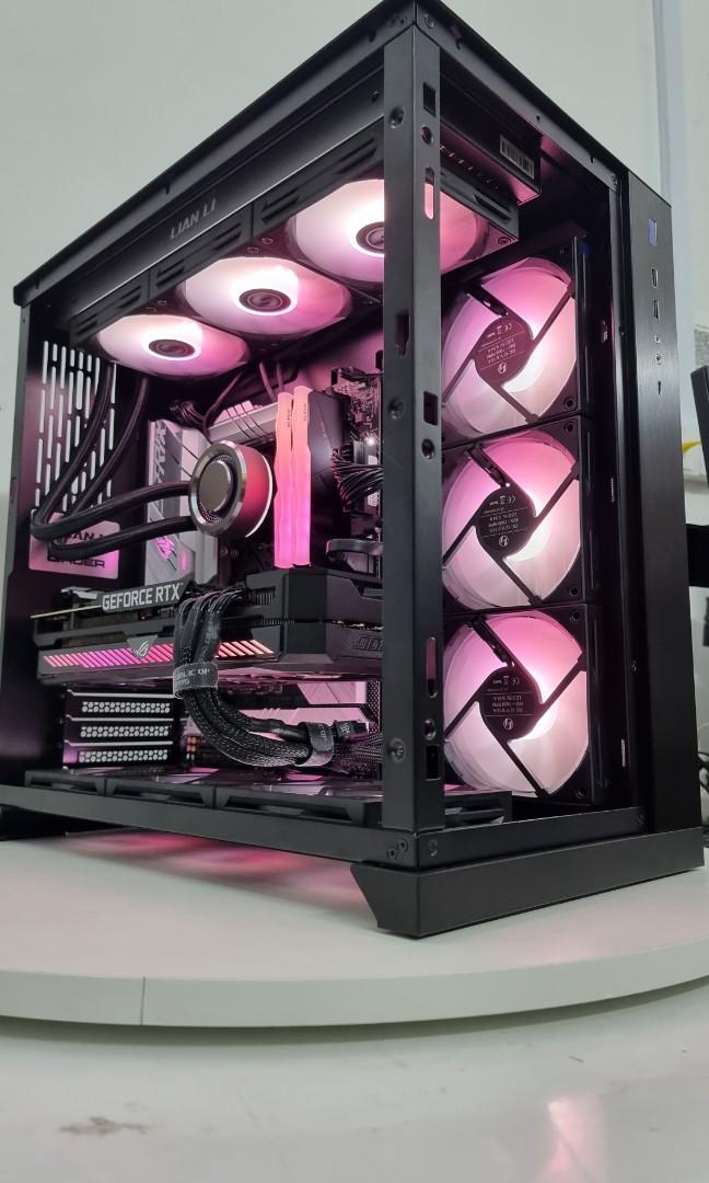 ROG Battlestation Lian Li O11 Dynamic X ASUS ROG ARGB High End Custom ...