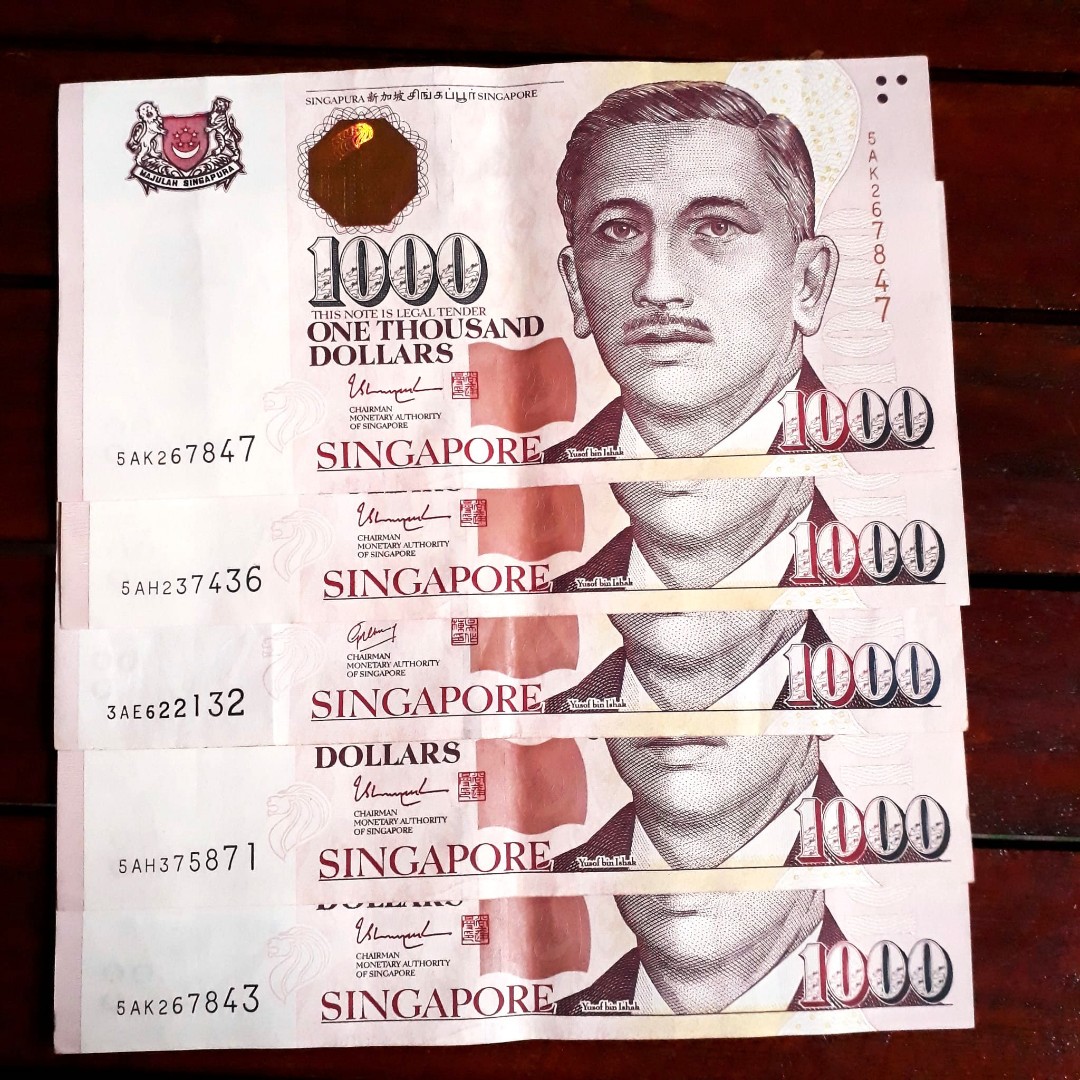 S$1000, Hobbies & Toys, Memorabilia & Collectibles, Currency on Carousell