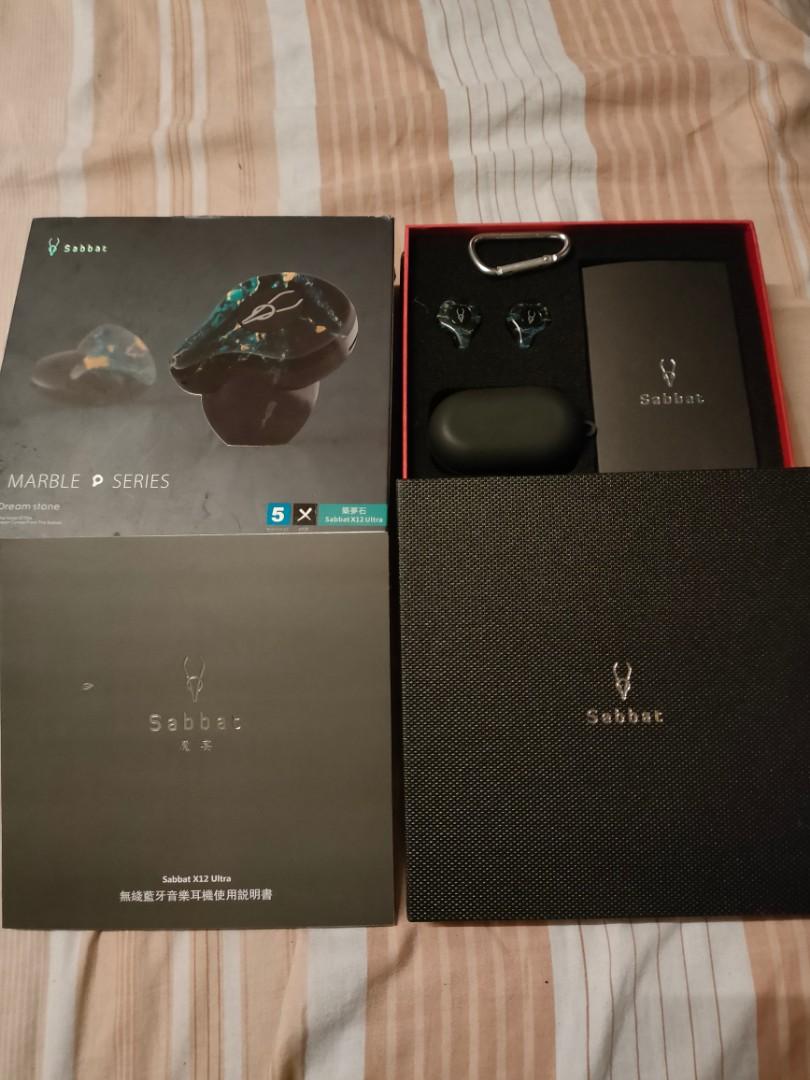 Sabbat x12 ultra marble series, Audio, Earphones on Carousell