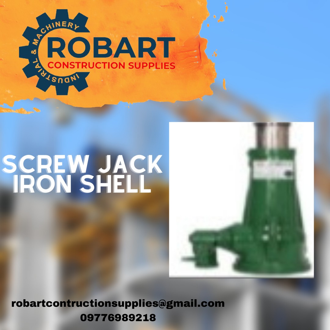 SCREW JACK IRON SHELL, Commercial & Industrial, Industrial Equipment on ...