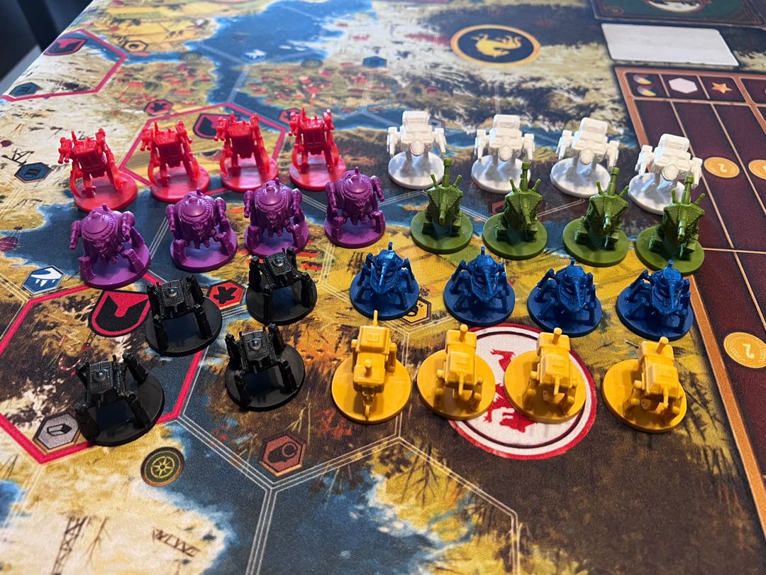 Scythe Mechs (x36), Hobbies & Toys, Toys & Games on Carousell