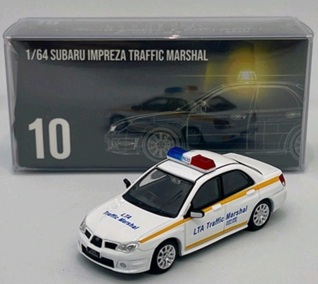 BN Limited edition Singapore LTA Subaru car model, Hobbies & Toys ...