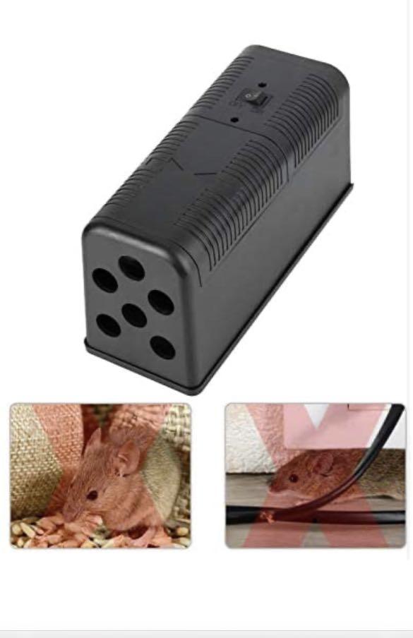 Smart Electronic Rat Trap Indoor High Voltage Rat Zapper Electric Shock ...